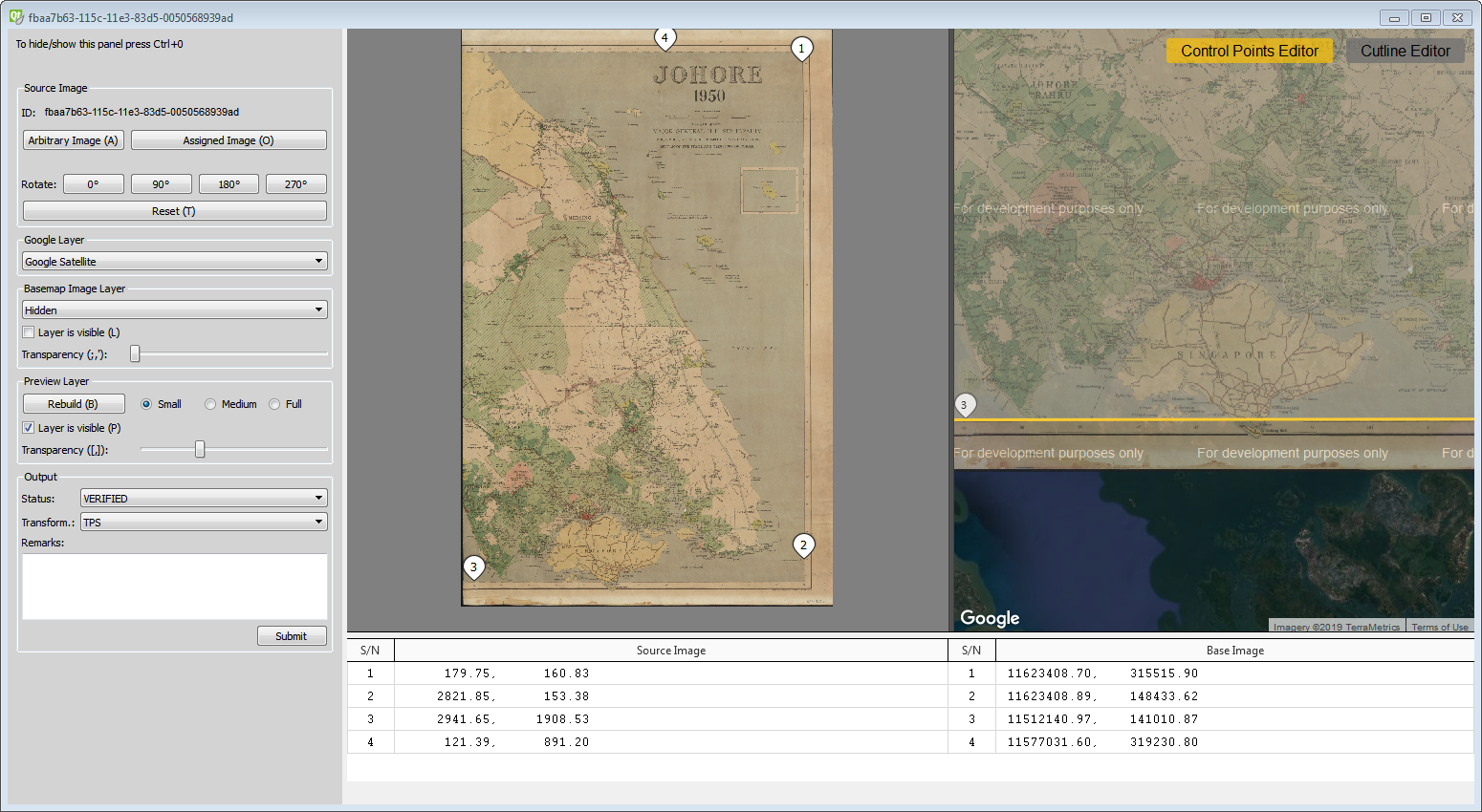 ImaGeoRef – Historical map images georeferencing