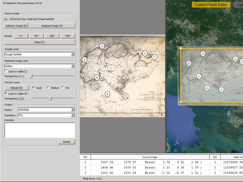 ImaGeoRef – Historical map images georeferencing